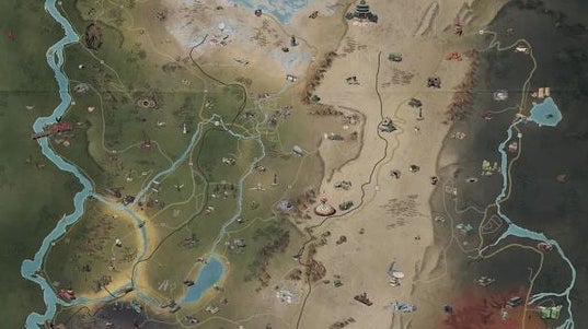 Fallout 76 level map zones explained | Eurogamer.net